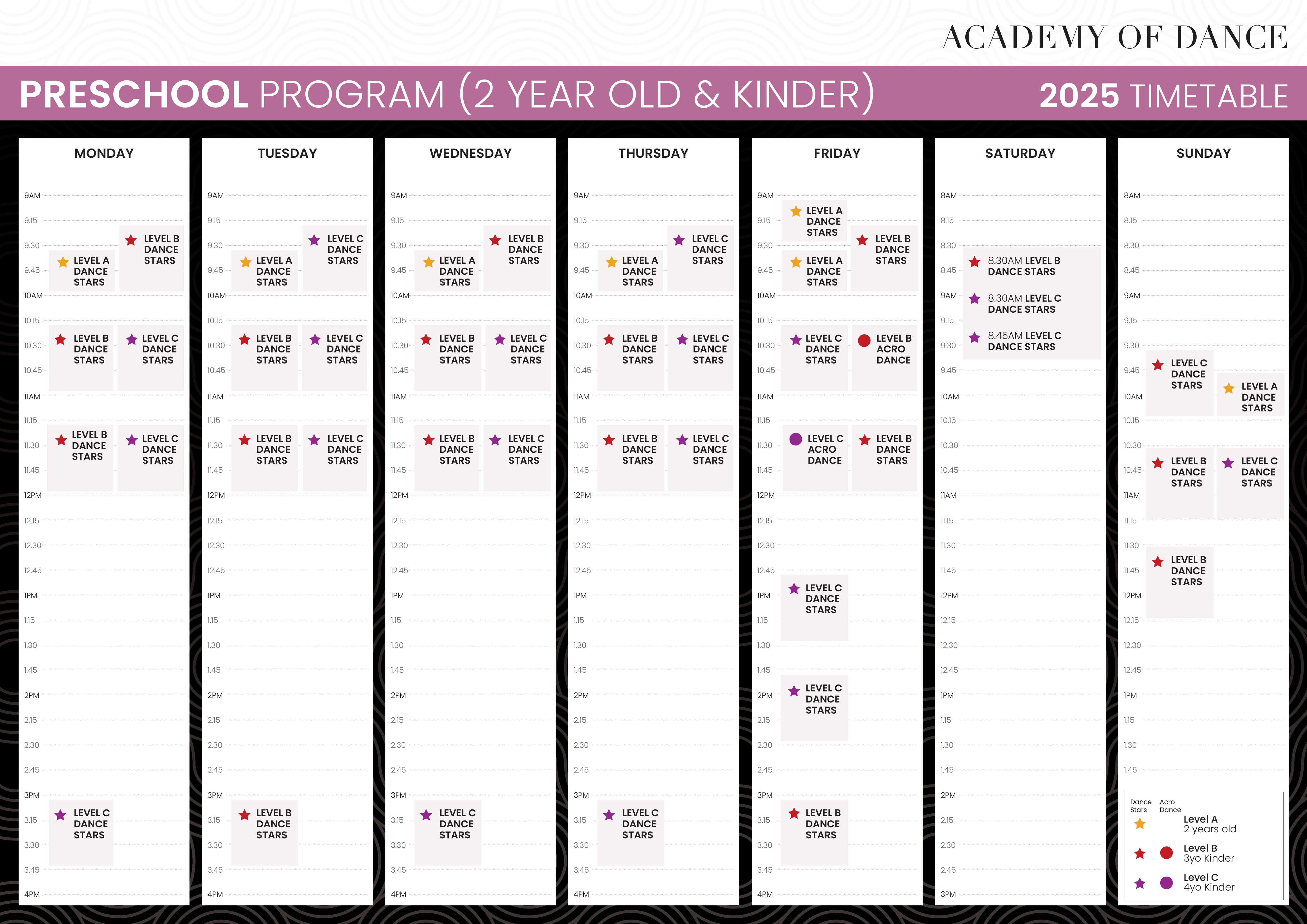 Preschool Dance Program Melbourne | Australian Academy Of Dance
